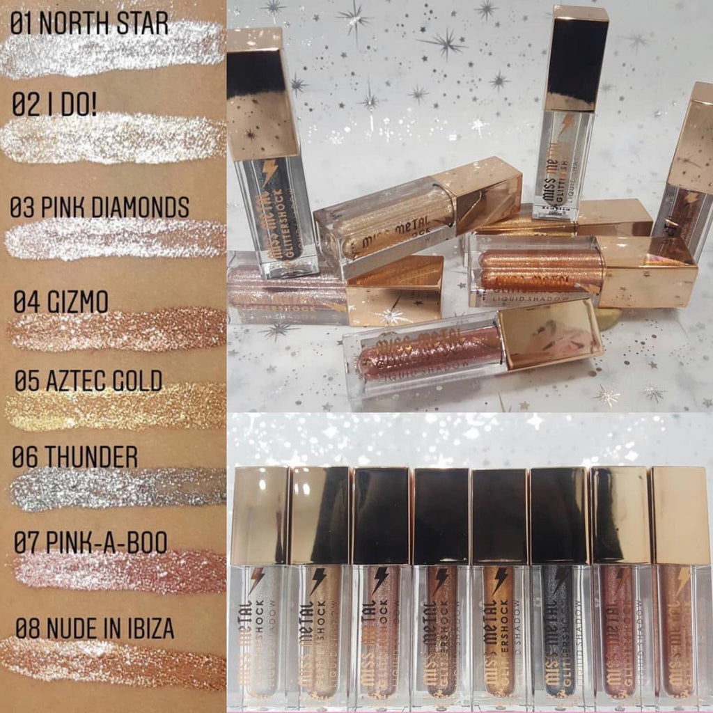 Italia Deluxe Miss Metal Glittershock Liquid Eyeshadow – Chikabellas