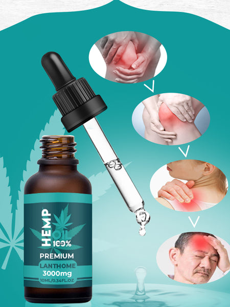Lanthome 100% Premium Hemp Oil (3000mg) – Chikabellas